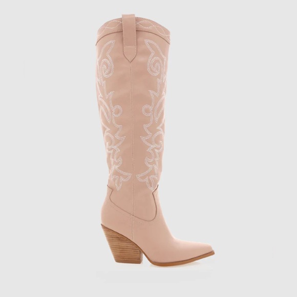 Charley | Shoes | Charley Cowboy Long Boot Rose Clay Pink | Poshmark